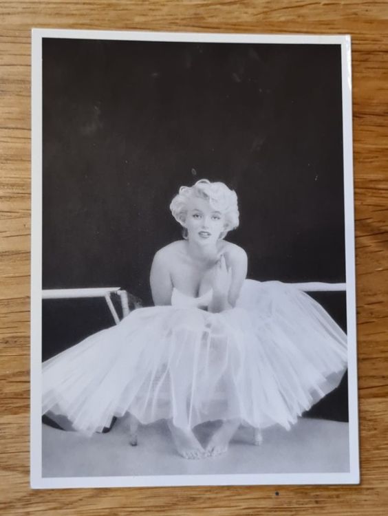 Marilyn Monroe, Ballet Dancer, Postkarte, Jahr 1987 (Gebraucht) in Winkel für CHF 6.5 – mit ...