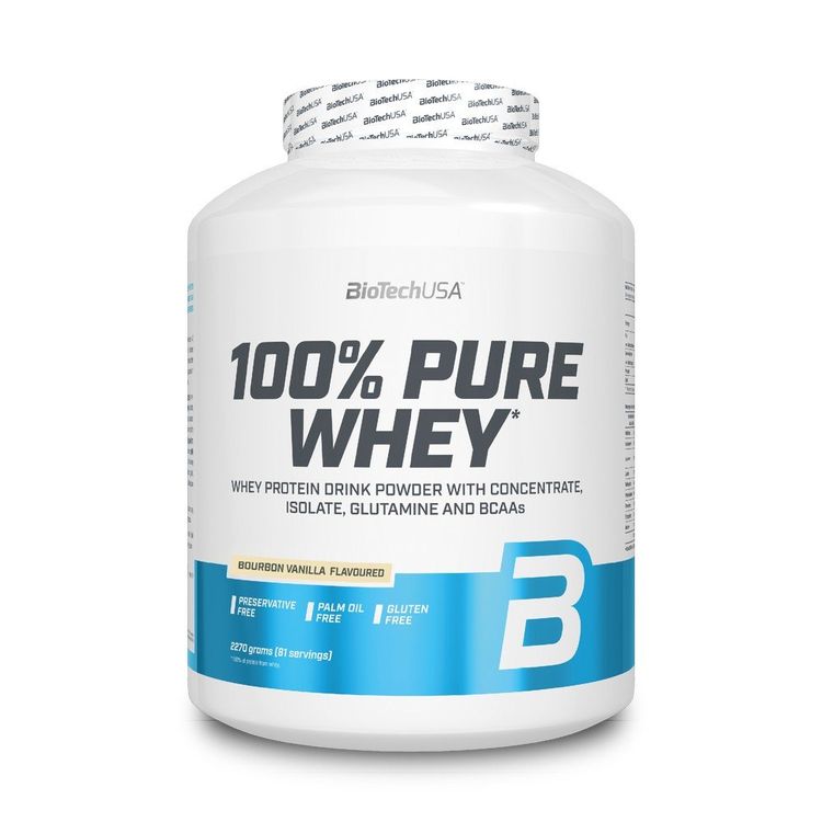 Biotech USA 100% Pure Whey (2270g) (Neu und originalverpackt) in ...