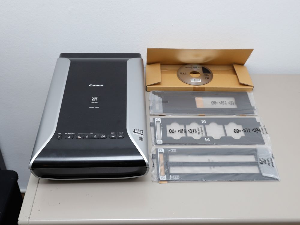 canon CANOSCAN 9000F mark II flachbettscanner + FILMSCANNER | Acheter sur Ricardo