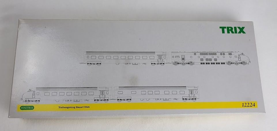 Minitrix 12224 SBB RAm TEE Diesel-Triebwagenzug Digital, OVP (Gebraucht ...