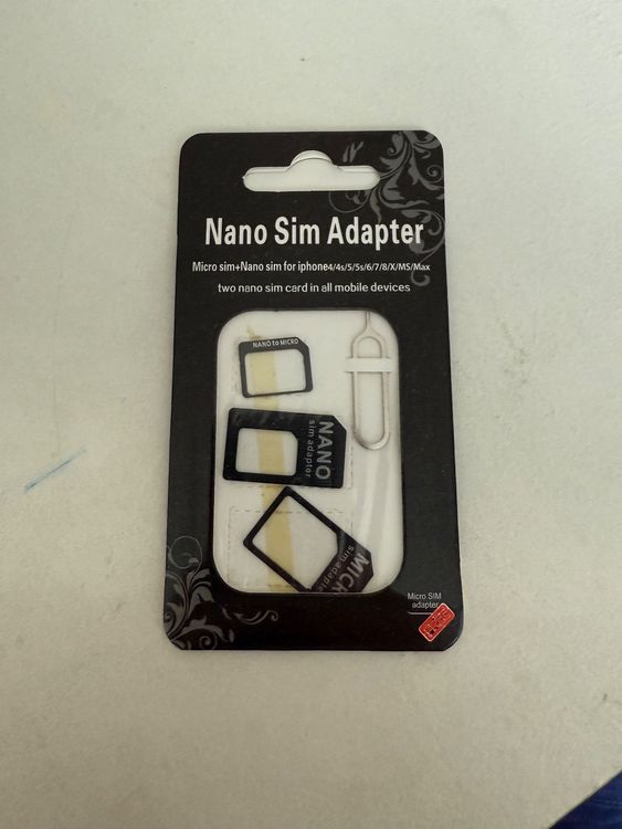 Nano SIM-Adapter Set (Neu und originalverpackt) in Montreux für CHF 3.2 ...