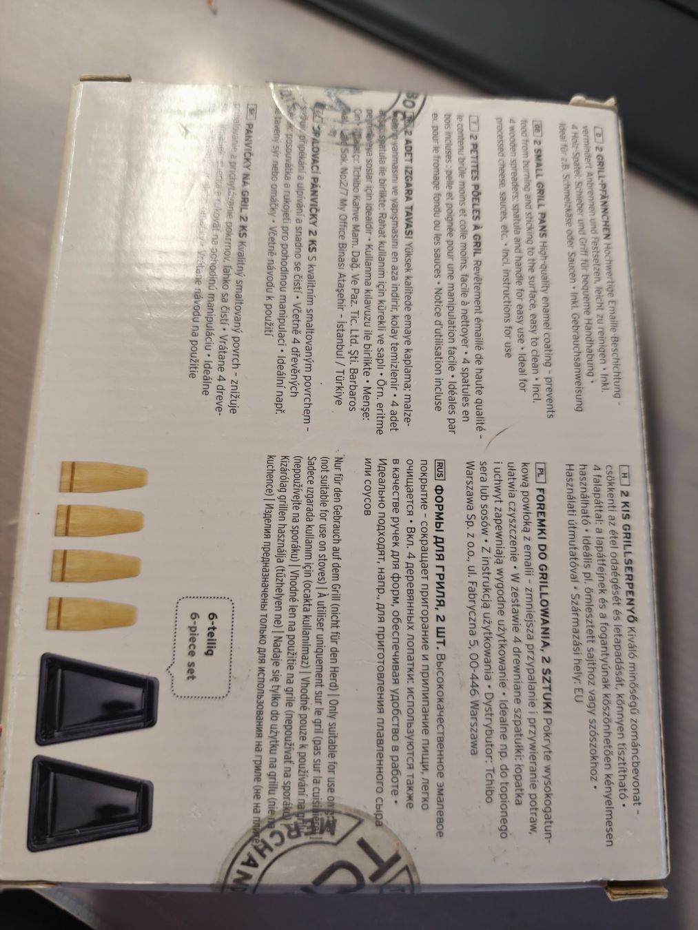 Set de grillades – 2 Grill-Pfännchen / 2 Small Grill Pans (Neuf avec ...