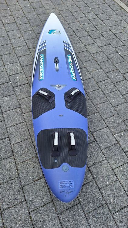 Surbrett F2 Xantos 285 inkl. Mastfuss / Volumen 118 L (Gebraucht) in ...