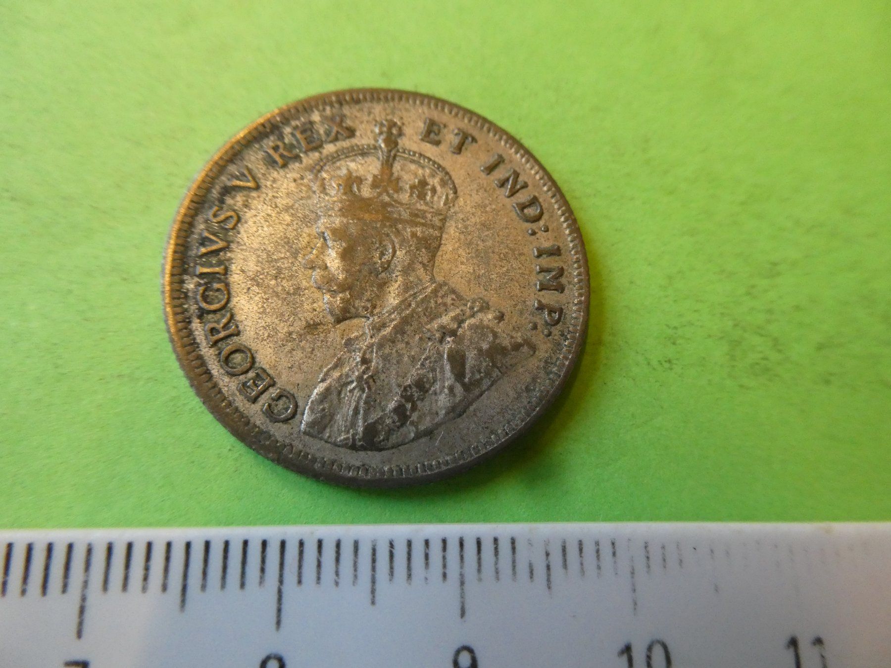British East Africa 1924, 1 Shilling - Silber .250 (Gebraucht) in ...
