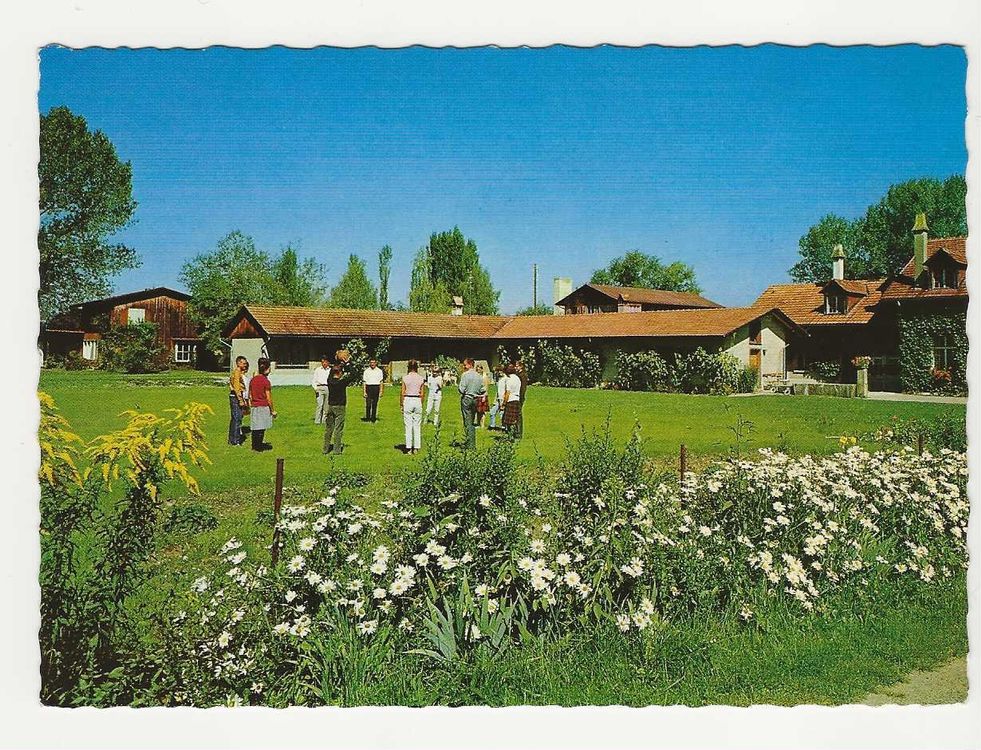 Alte Ansichtskarte Heimstättte Gwatt am Thunersee, Schweiz (Gebraucht ...