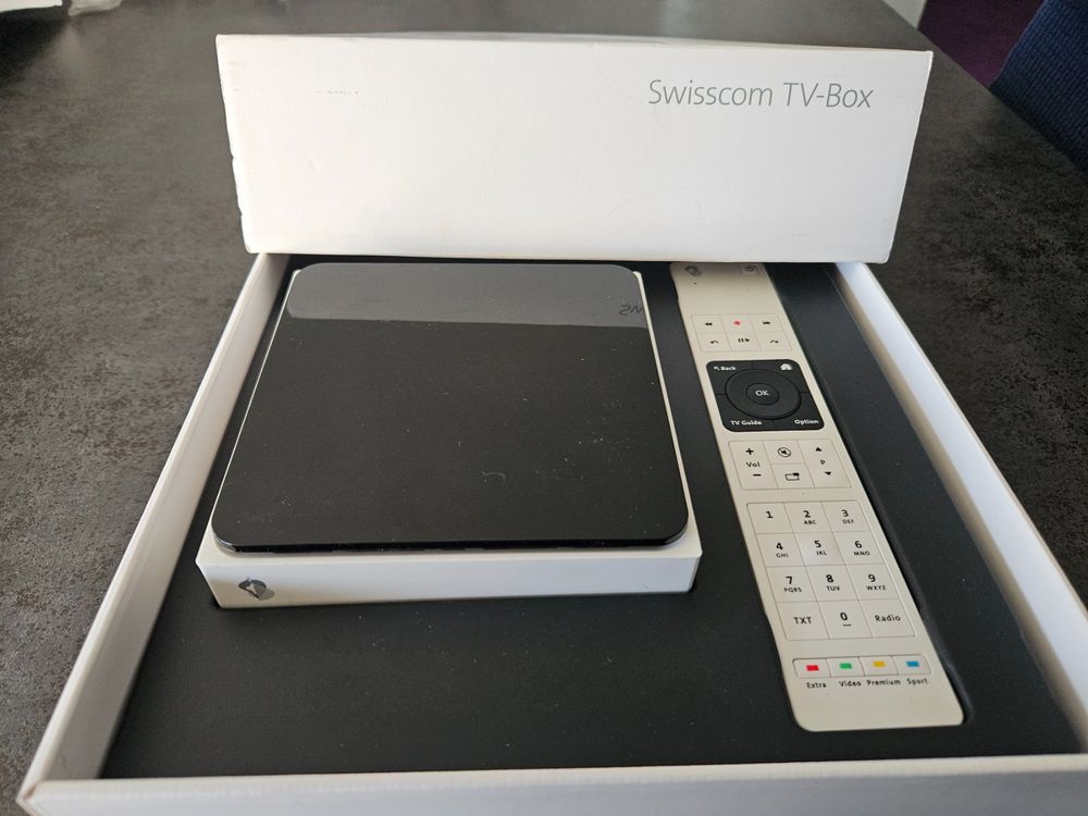 SWISSCOM TV-BOX (Neu und originalverpackt) in Bulle für CHF 20 – nur ...