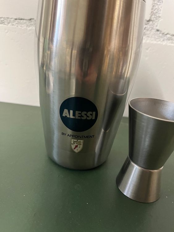 Alessi Cocktail Shaker 870 mit Cocktailmass (Gebraucht) in Niederurnen ...