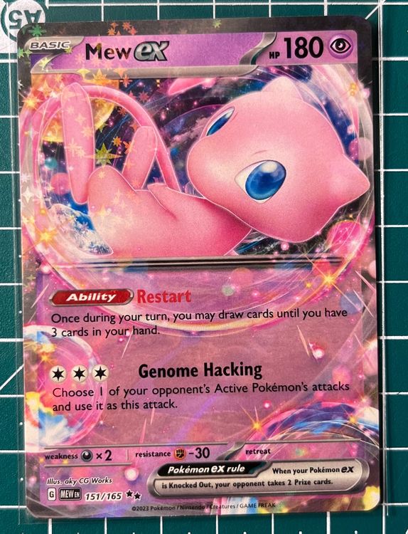 Mew ex 151/165 Pokemon Mew 151 (Neu (gemäss Beschreibung)) in ...