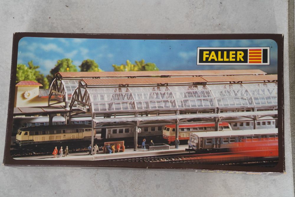 Bahnhofhalle, Bausatz Spur n, Faller 2128 in OVP | Kaufen auf Ricardo