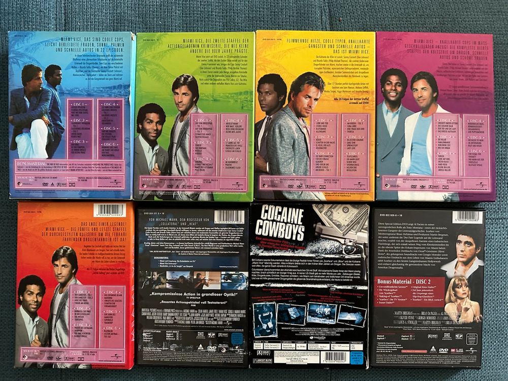 Miami Vice Komplette Serie + Doku + Scarface im Set | Kaufen auf Ricardo