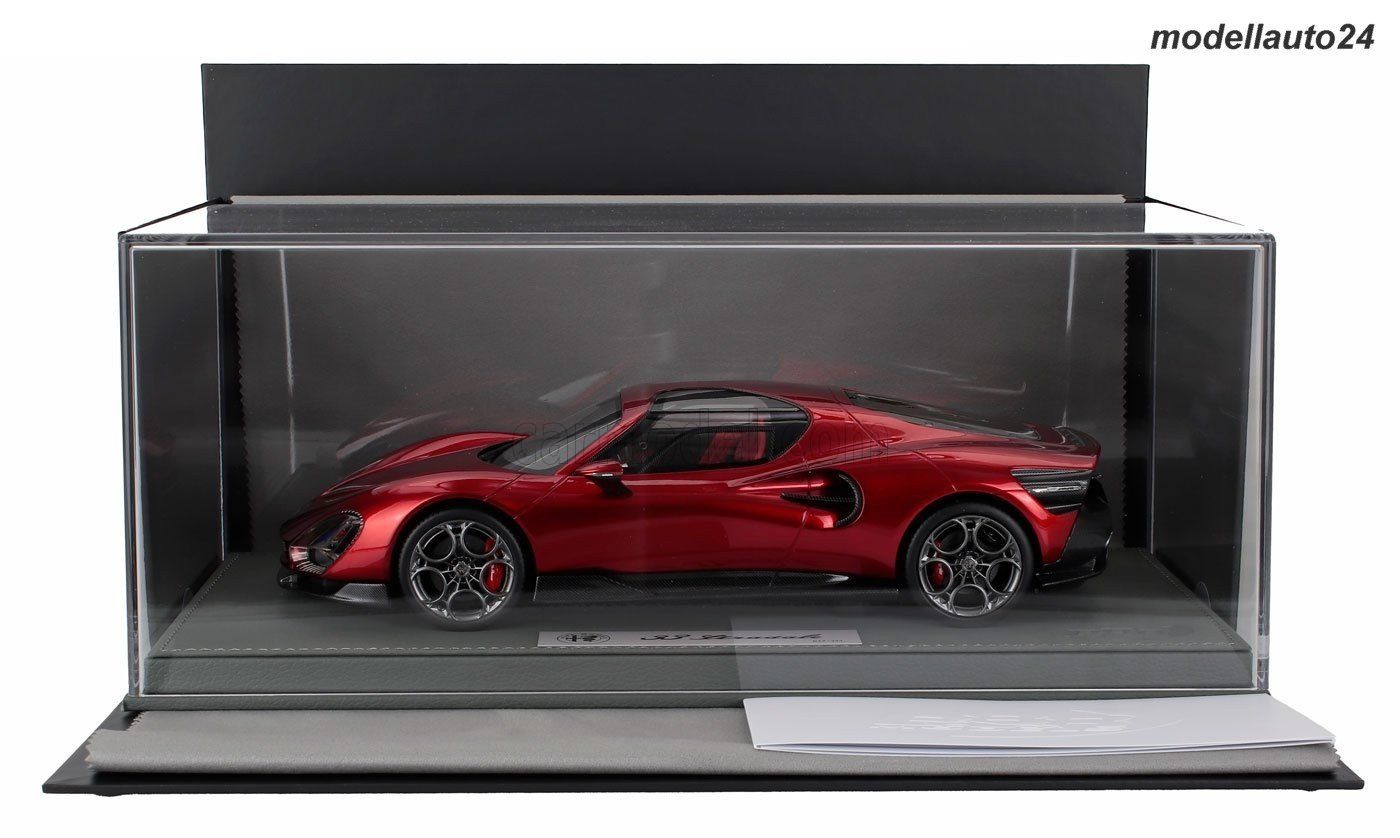 Alfa Romeo 33 Stradale 2025 Rosso Villa d’Este / BBR 1:18 (Neu und ...