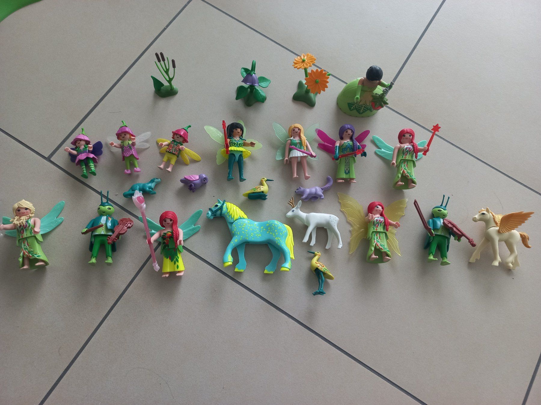 PLAYMOBIL fairies Lichter-Blüte der Feenbabys - 9135 (Gebraucht) in ...