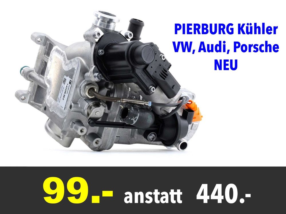 🔴 PIERBURG Kühler, VW, Audi, Porsche /336A (Neu und originalverpackt ...