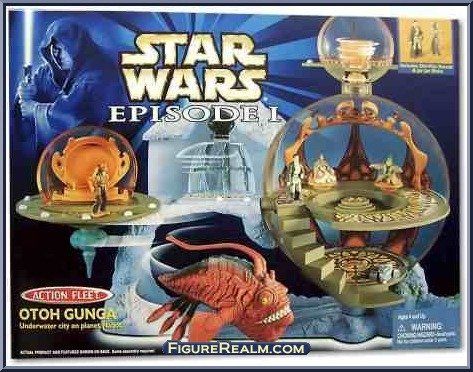Star Wars Action Fleet Micro Machines Otoh Gunga Playset (Gebraucht) in ...