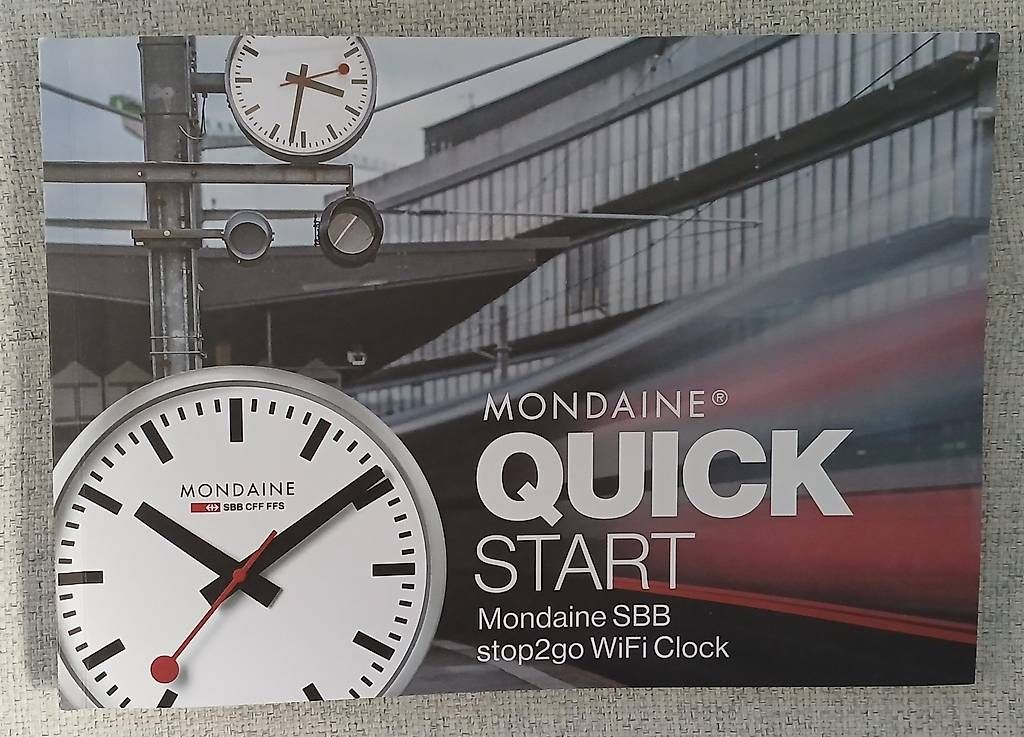 Mondaine SBB stop2go WiFi Clock (Gebraucht) in Escholzmatt für CHF 175 ...