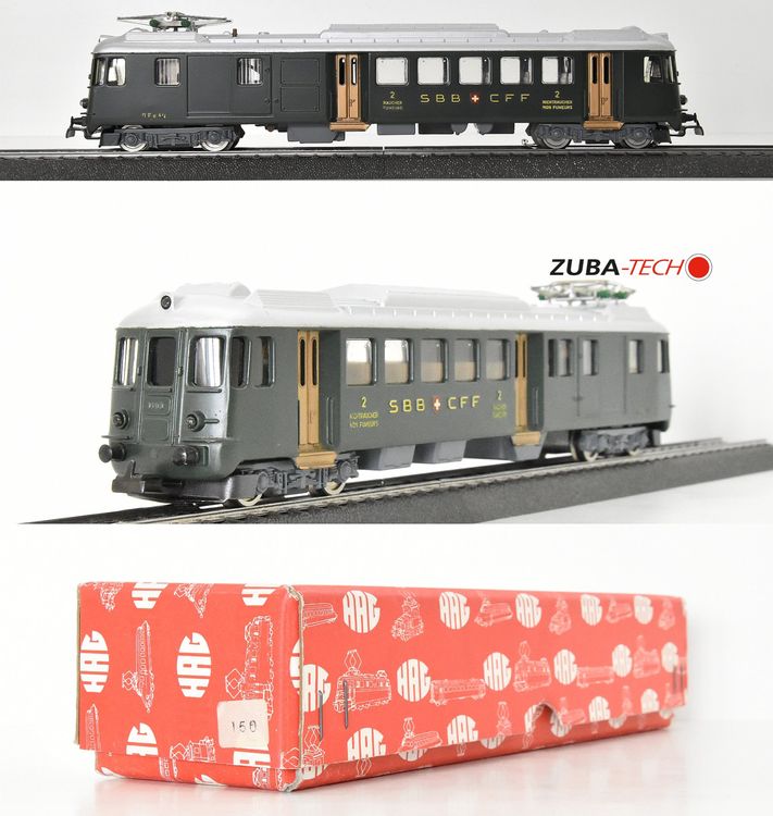HAG 150 Triebwagen BFe 4/4 SBB H0 WS Analog mit OVP (Gebraucht) in St. Gallen für CHF 70 – mit ...