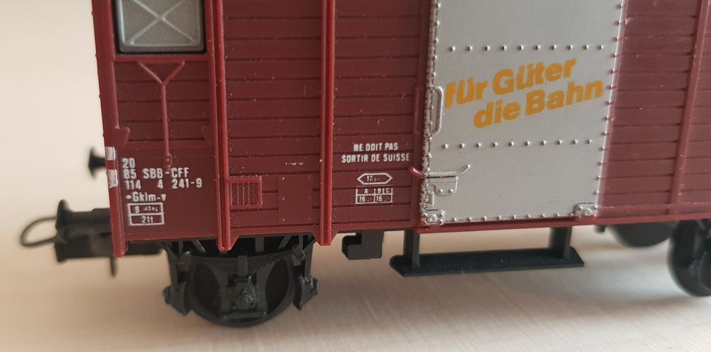 Wagon SBB-CFF type Gklm - LIMA - sans BO (Gebraucht) in St-Léonard für ...