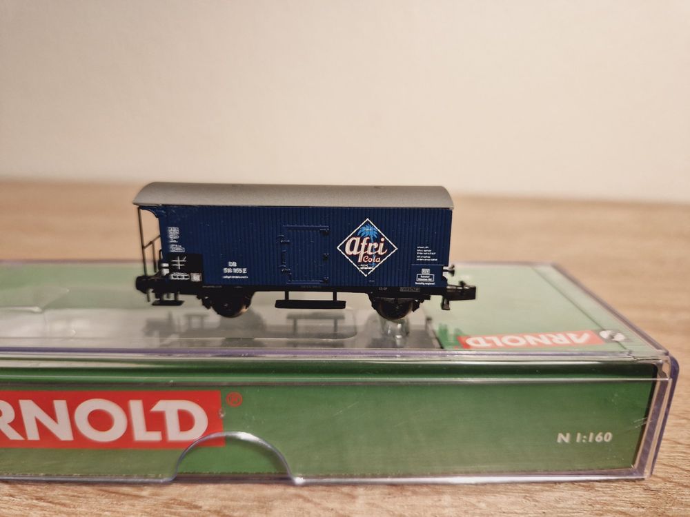 Arnold N 6296-1 Kühlwagen Afri Cola OVP NEU (Neu und originalverpackt) in St-Aubin-Sauges für ...
