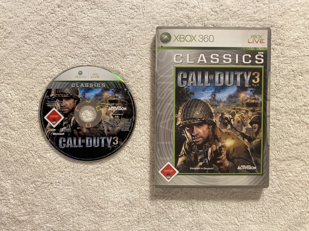 Call of Duty 3 XBOX 360 (Gebraucht) in Reichenbach i. K. für CHF 5.5 ...