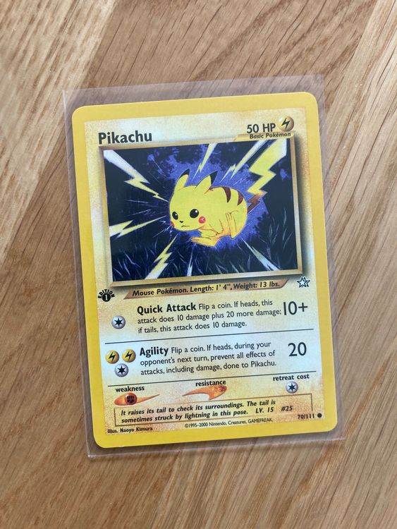 Pikachu 1st Edition 70/111 Neo Genesis (Gebraucht) in Zürich für CHF 7 ...