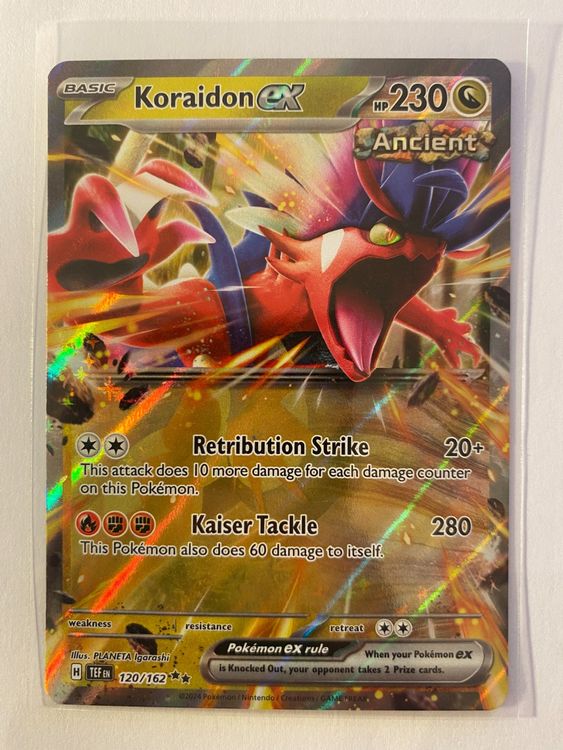 Pokemon Koraidon EX 120/162 Temporal Forces EN | Kaufen auf Ricardo