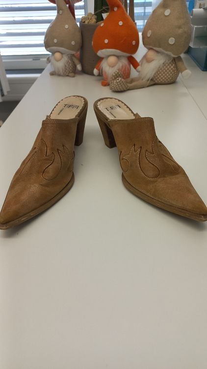 Sabot Western Style von Tiffi, Gr. 40 (Gebraucht) in Hendschiken für ...