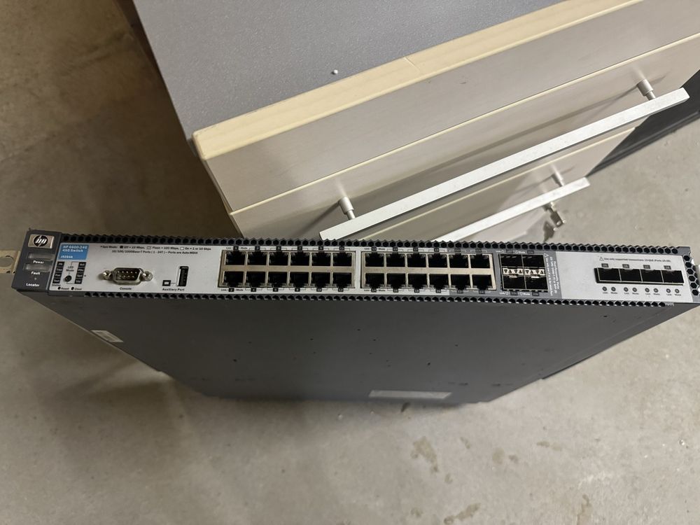 HP Switch HP6600-24G J9264A mit 10 Gbps ports | Kaufen auf Ricardo
