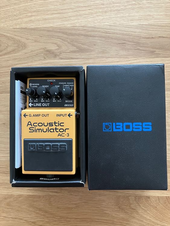 Boss Acoustic Simulator AC-3 Gitarrenpedal | Kaufen auf Ricardo