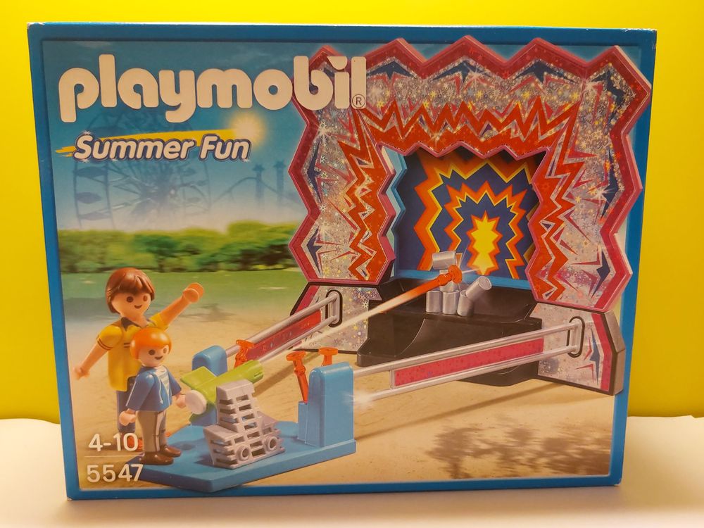 PLAYMOBIL 5547 Dosen-Schiessbude - Jahrmarkt NEU (Neu und ...