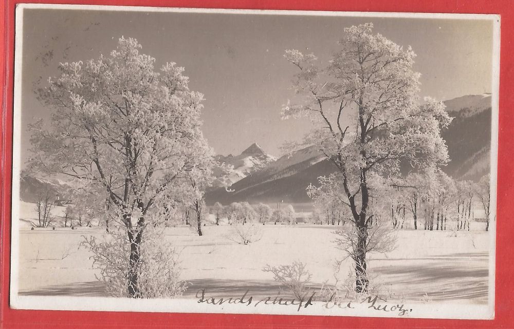 Landschaft bei Zuoz im Engadin - Fotokarte 1923 (Gebraucht) in Fislisbach für CHF 4 – mit ...