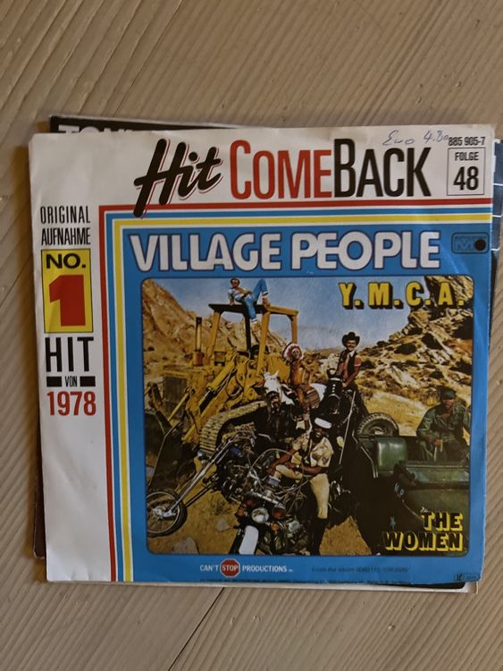 Village People Y.M.C.A. Single Hit 1978 | Kaufen auf Ricardo