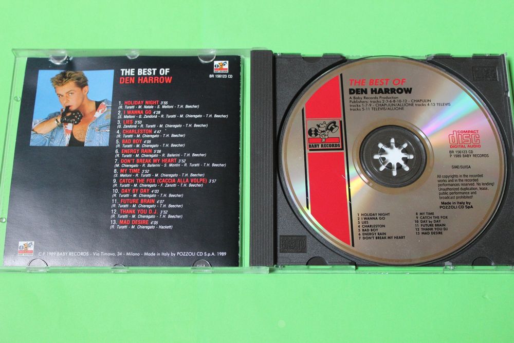 DEN HARROW - THE BEST OF DEN HARROW (ITALO DISCO) CD 1989 (Gebraucht ...