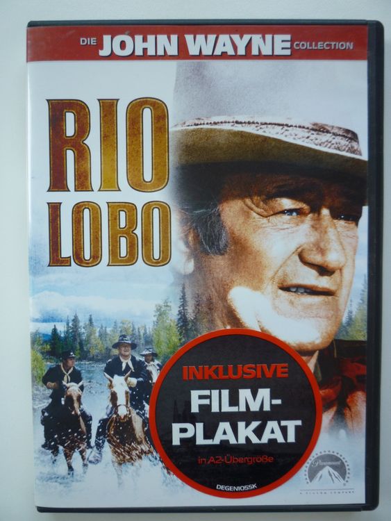 Rio Lobo - John Wayne Klassiker 1970 mit Film Plakat | Kaufen auf Ricardo