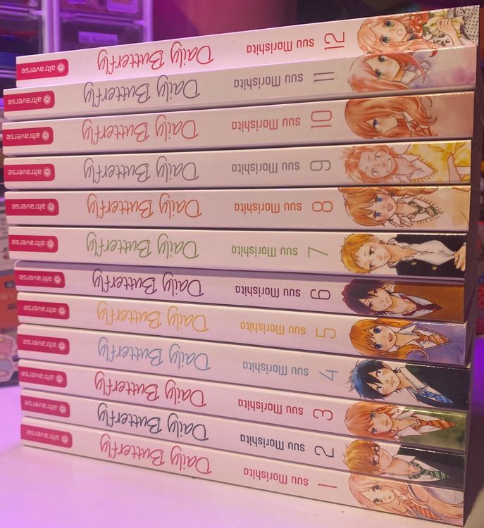 daily butterfly manga band 1-12 komplett (Gebraucht) in Basel für CHF ...