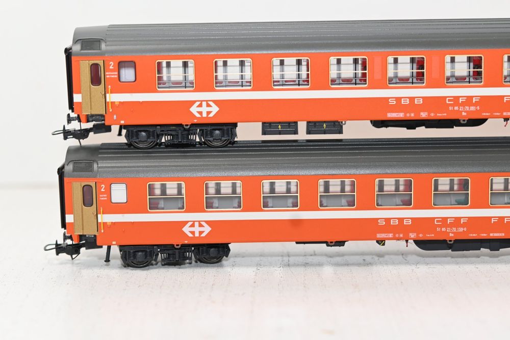 SBB Personenwagen Orange LS Models HO/AC mit OVP (Gebraucht) in Laupen ...