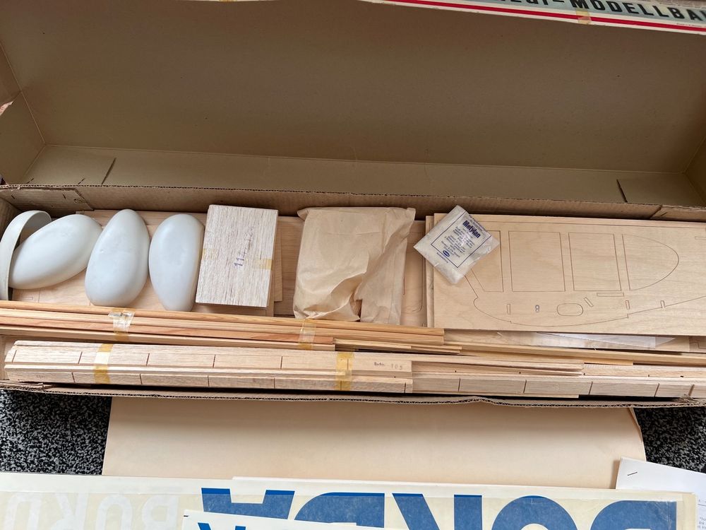 Vintage RC HEGI MODELLBAU Burda Piper 201 240 (Gebraucht) in ...