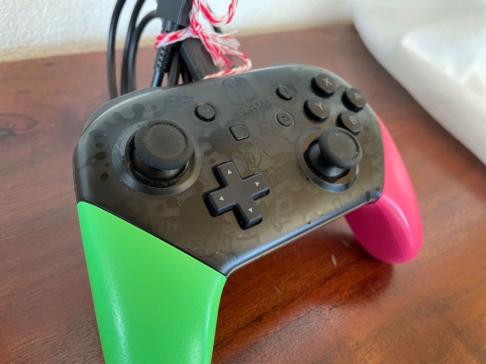 Original Pro Controller mit Splatoon-Motiv / Nintendo Switch | Kaufen ...