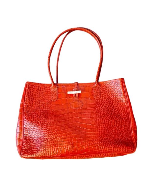 Longchamp, Damen Tasche, Shopper, Rot, Leder, Top Zustand | Kaufen auf ...