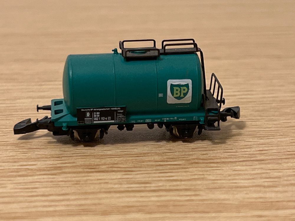 Märklin Z Kesselwagen BP (Gebraucht) in St-Aubin-Sauges für CHF 8 – mit Lieferung auf Ricardo kaufen