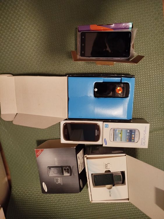 alte samsung galaxia 3 + Andere handy (Gebraucht) in nottwil für CHF 6 ...