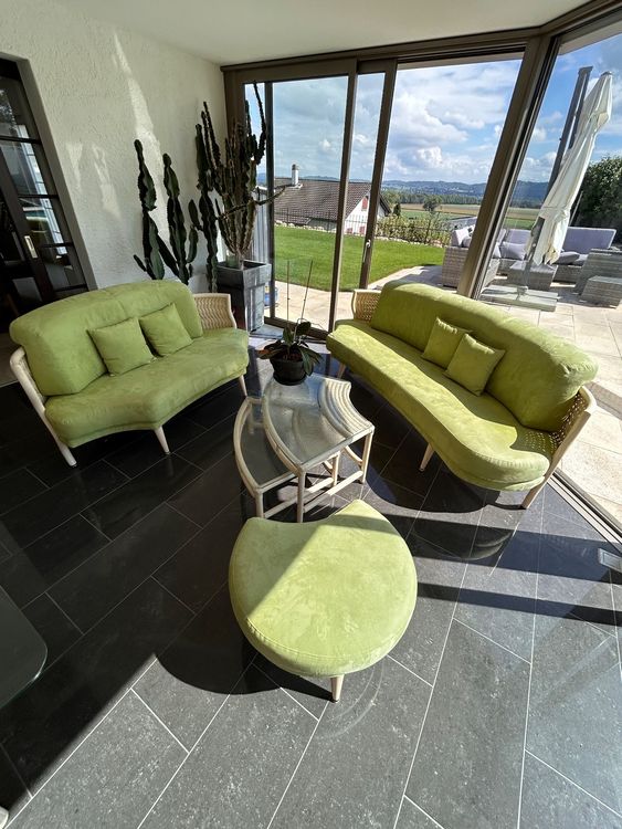 Set canapés + table design | Kaufen auf Ricardo