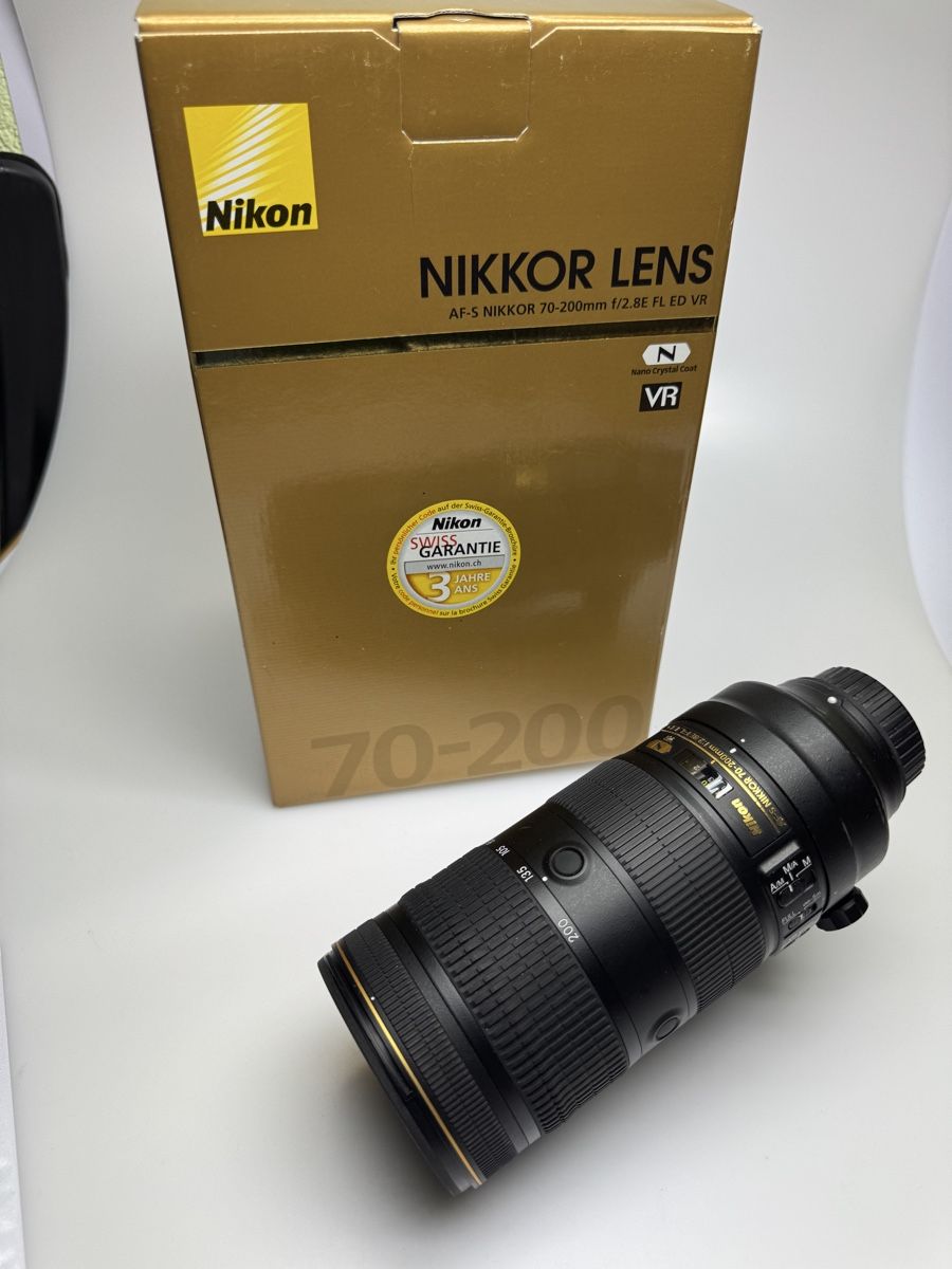 Nikon AF-S Nikkor 70-200mm f/2.8E FL ED VR - aktuellste Vers (Gebraucht ...