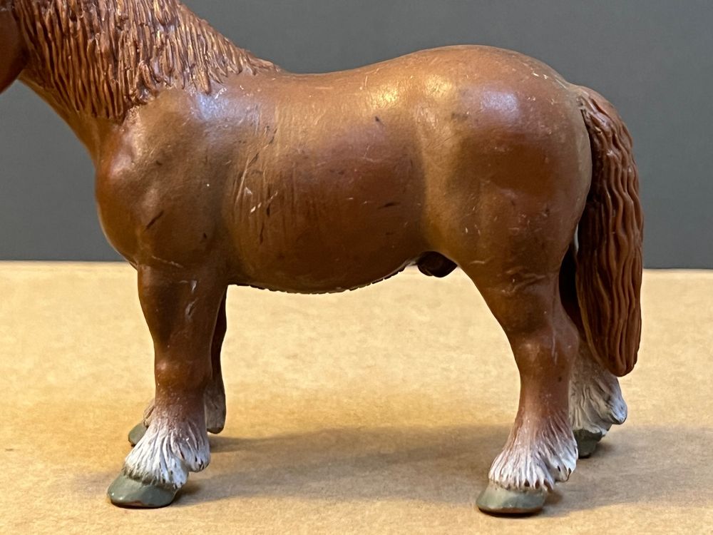 Schleich 13244 Shire Horse Wallach Pferd braun Hengst | Kaufen auf Ricardo