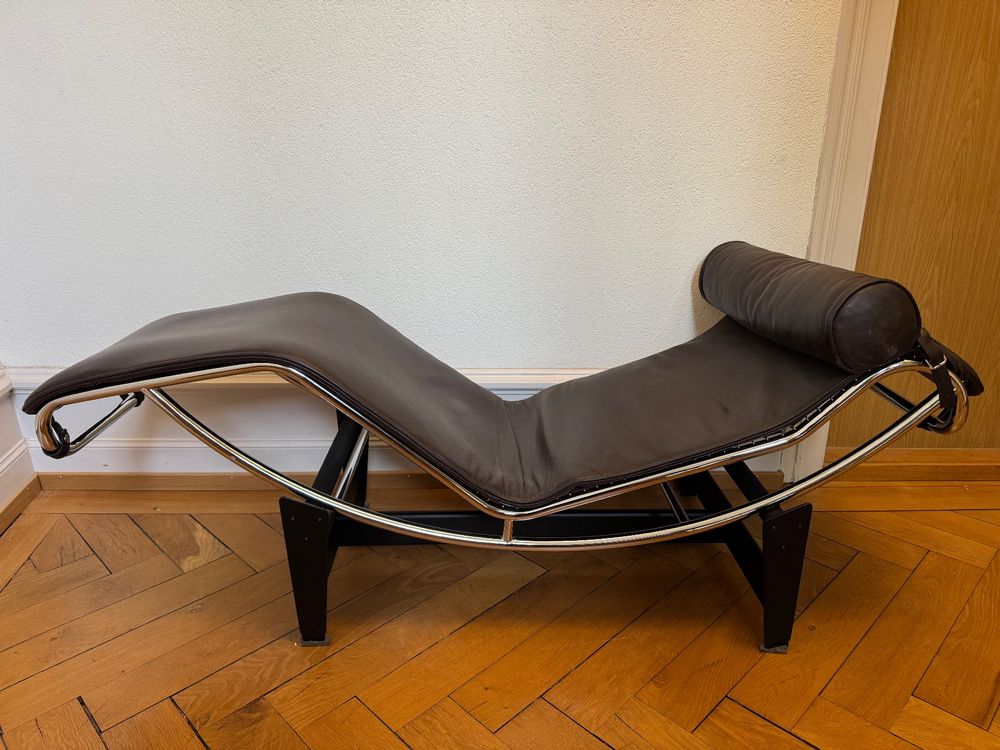 Le Corbusier LC4 Liege, Leder braun, 🔝 keine Cassina NEU (Neu (gemäss ...