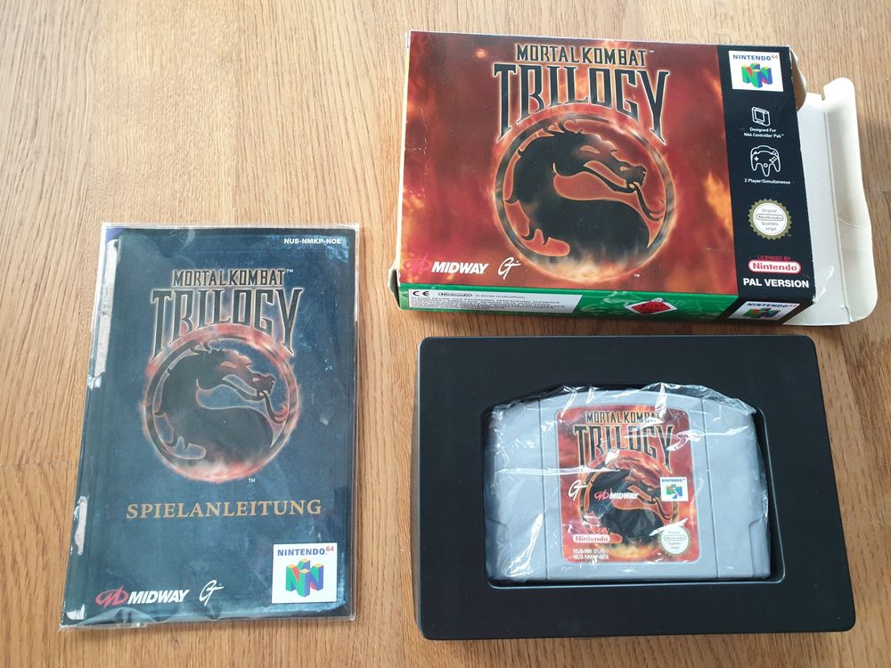 Mortal Kombat Trilogy - N64 - Nintendo 64 (Gebraucht) in Rain für CHF ...