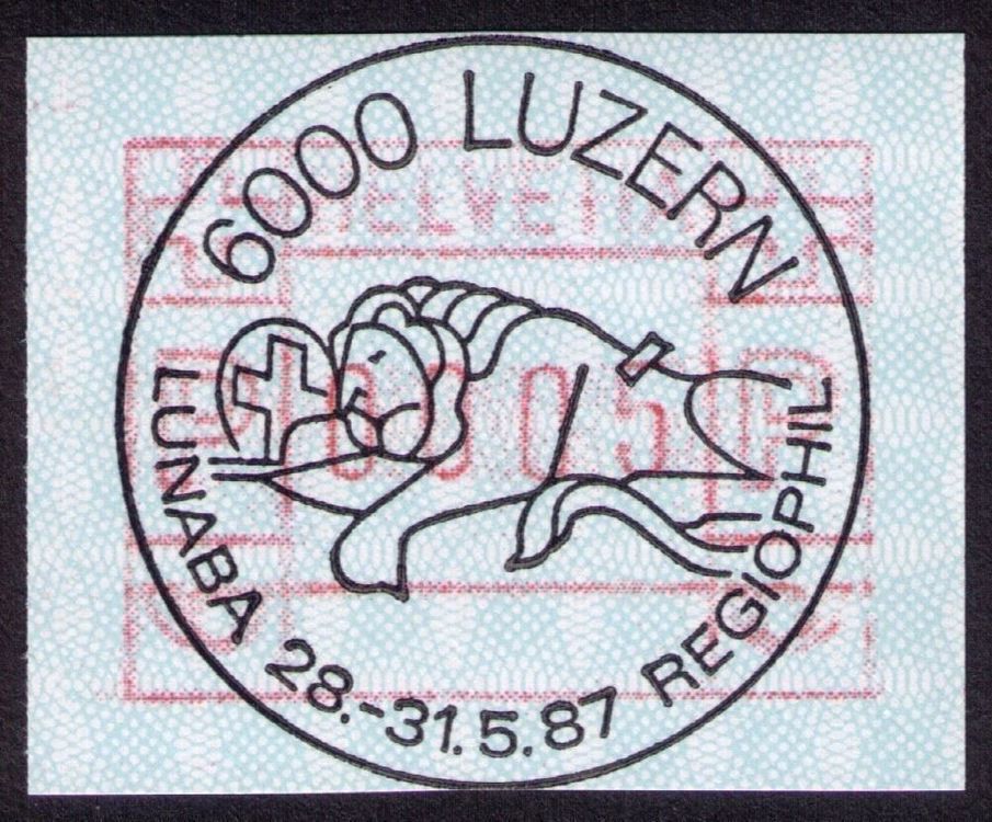 ATM 7_Sonder-VO 28.-31.5.87_6000 LUZERN_LUNABA_REGIOPHIL | Kaufen auf Ricardo