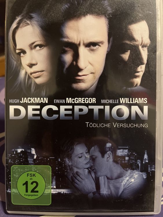 DVD „Deception“, packender Thriller mit Hugh Jackman (Gebraucht) in Embrach für CHF 0.9 – mit ...