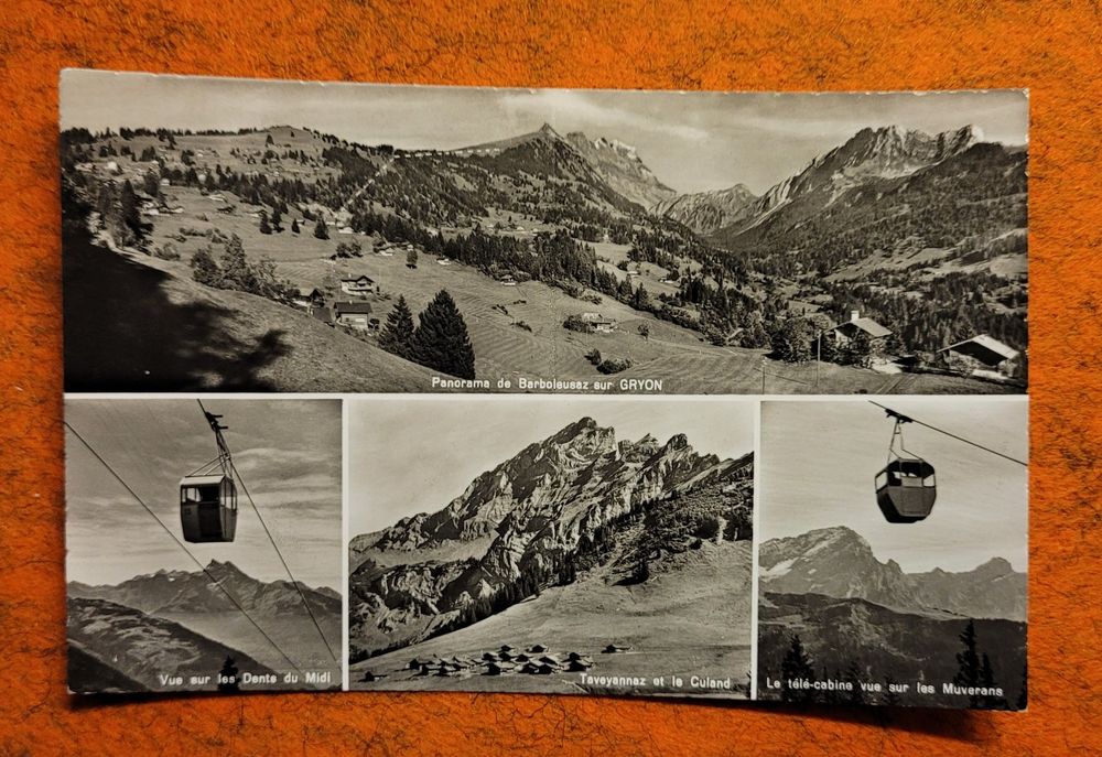 Seilbahnkabinen Les Chaux Télé-Cabine de Barboleusaz | Acheter sur Ricardo