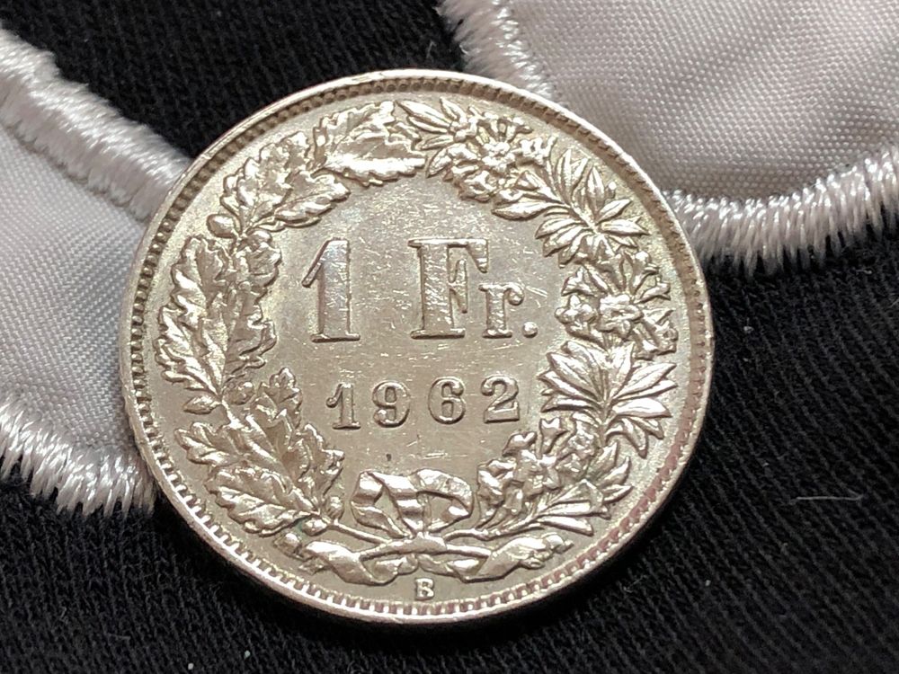 Schweiz 1 Franken 1962 Silber | Kaufen auf Ricardo