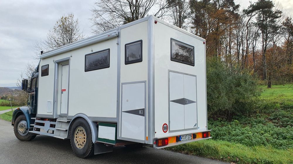 MAN Wohnmobil Tornado 16-192 H Truck Oldtimer Unikat (Gebraucht) in ...